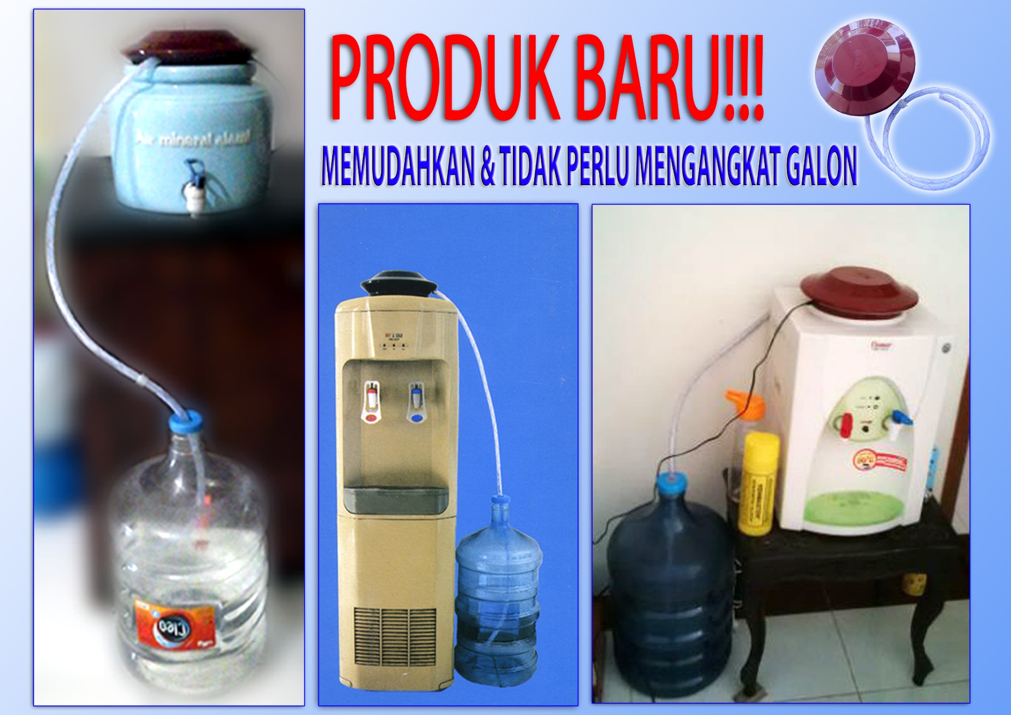 Cara Mudah Mengisi Dispenser Tanpa Harus Mengangkat Galon - Kumpulan ...